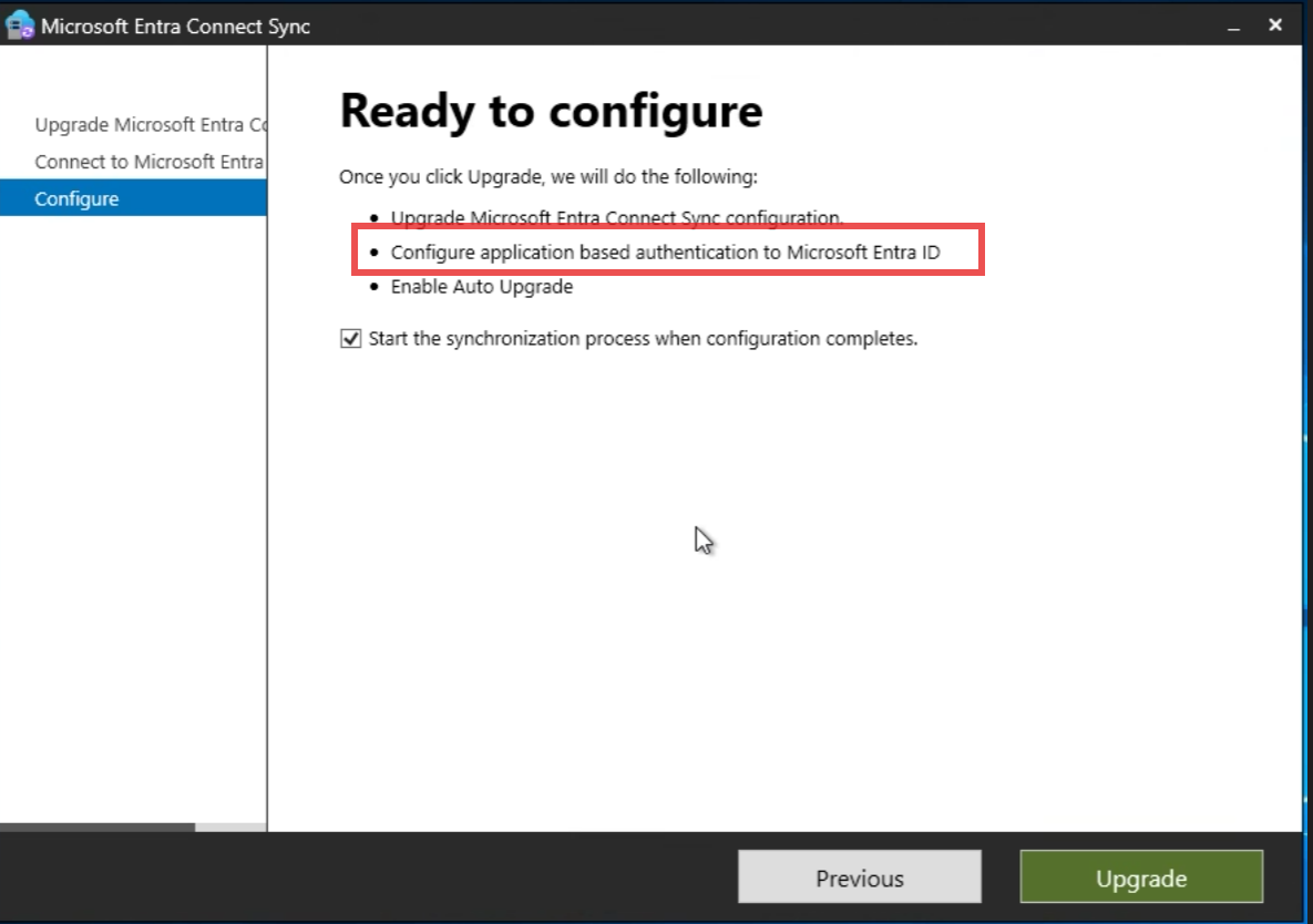 Switching Entra Connect to Application-Based Authentication – Easy, Secure, Future-Proof