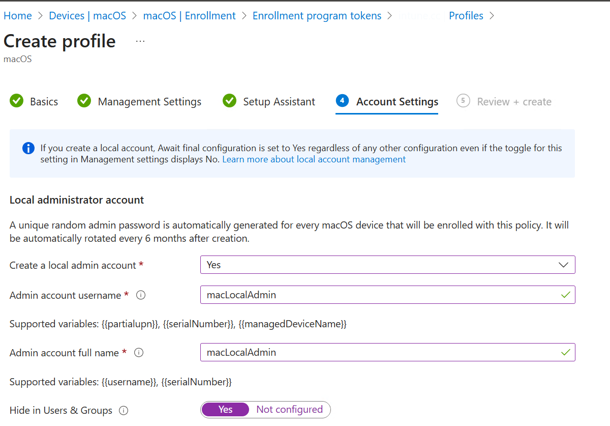 macOS LAPS in Intune – Finally Some Love for Mac Admins