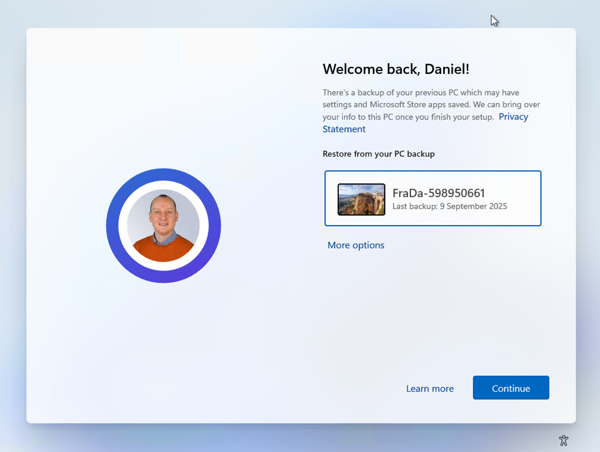 Windows Backup & Restore via Intune & Autopilot