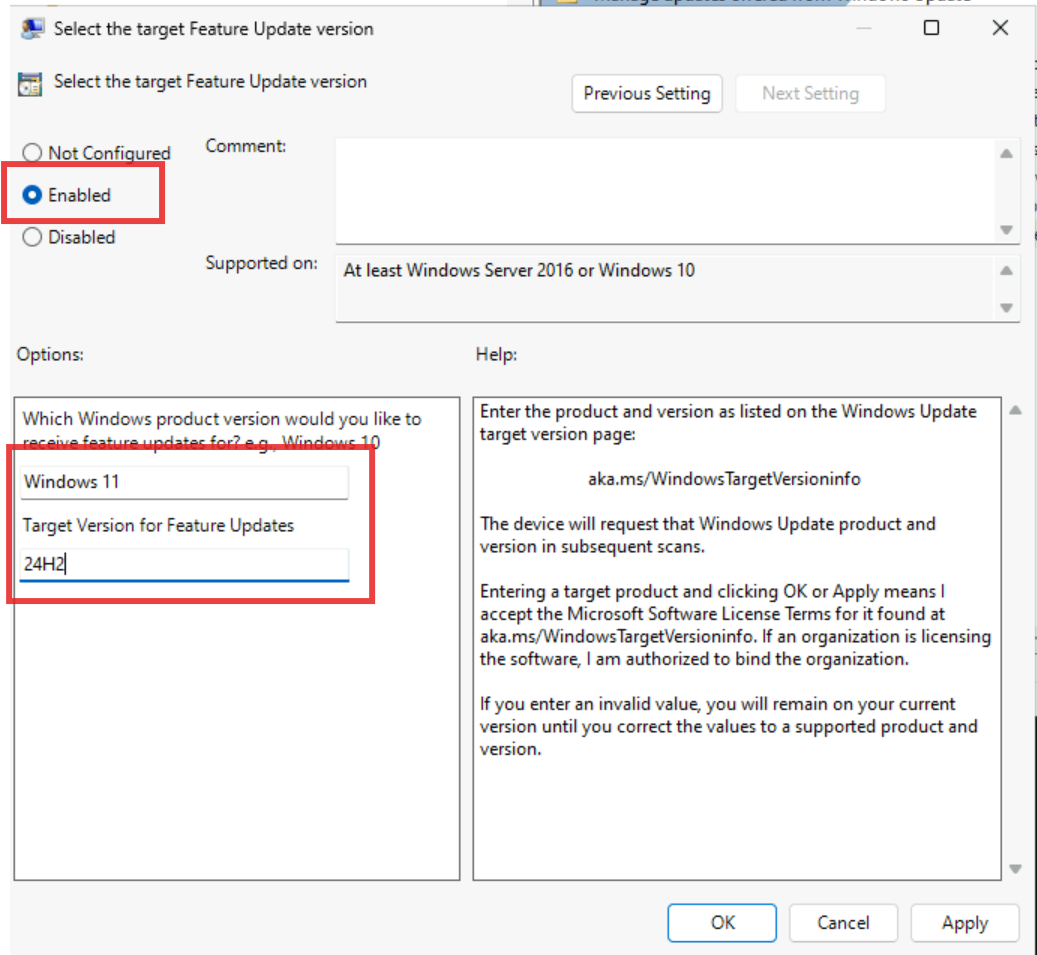In-Place Upgrade to Windows 11 24H2 Multisession in AVD