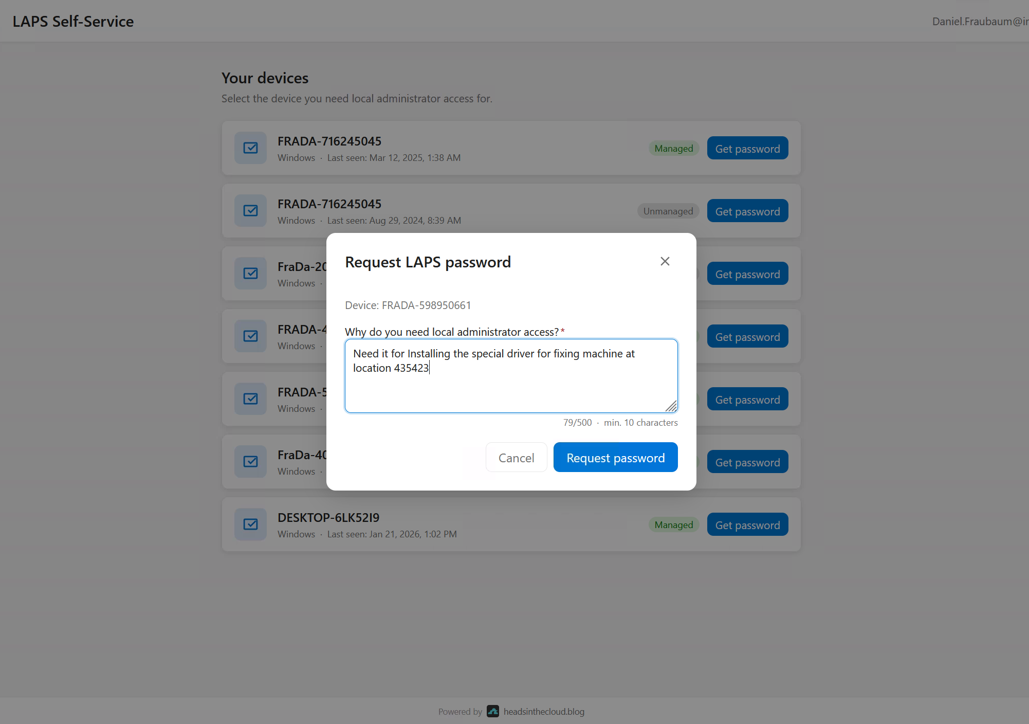 Windows LAPS Self‑Service Portal — When You Need Access Now, Not After ...